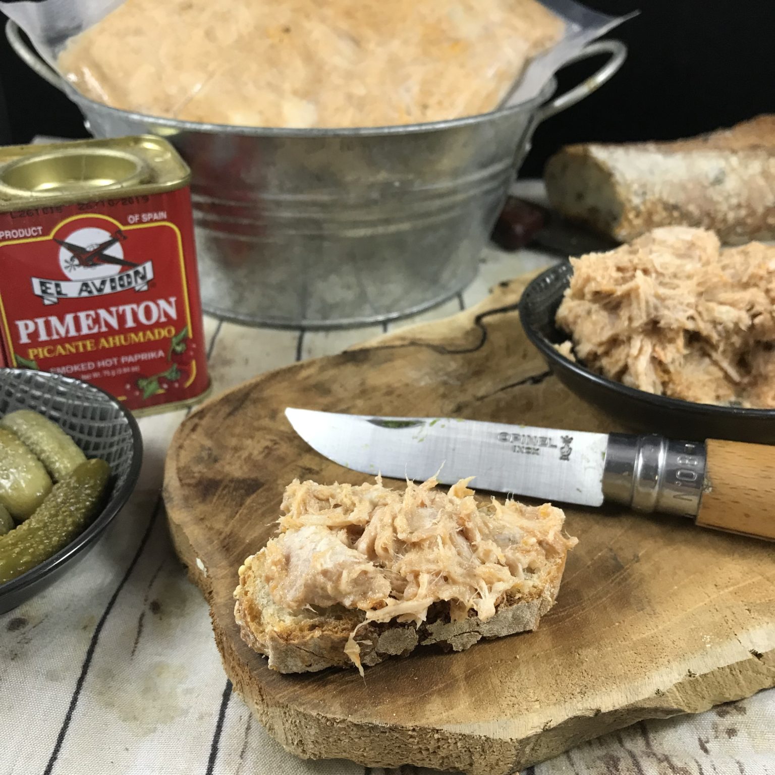 Balance ton porc Rillettes de porc très peu grasse et facile à faire ...